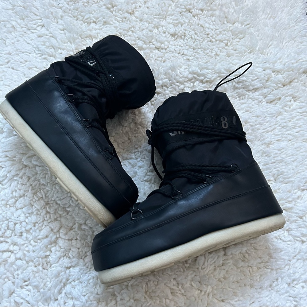 Steve Madden Mav Chunky Winter Moon Boot Shirt Size 9… - Gem